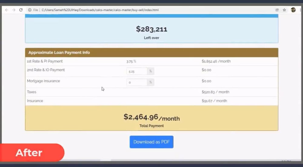 Responsive web app from excel sheet, excel to WebApp, web calculator ...