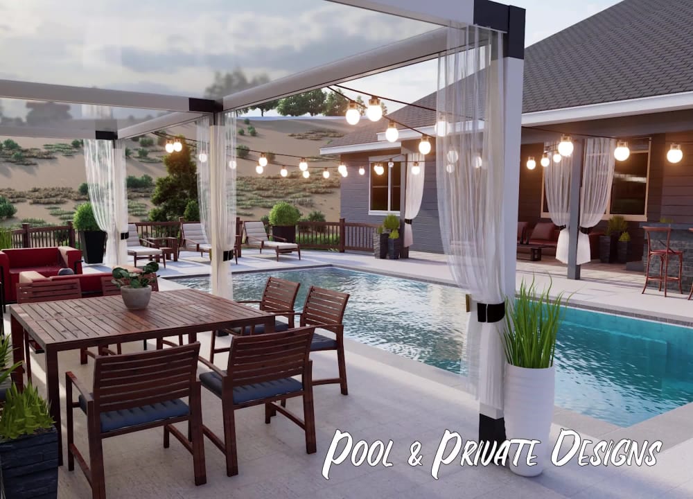 An Unique Landscape Design for Your Garden with Realistic Renderings ...