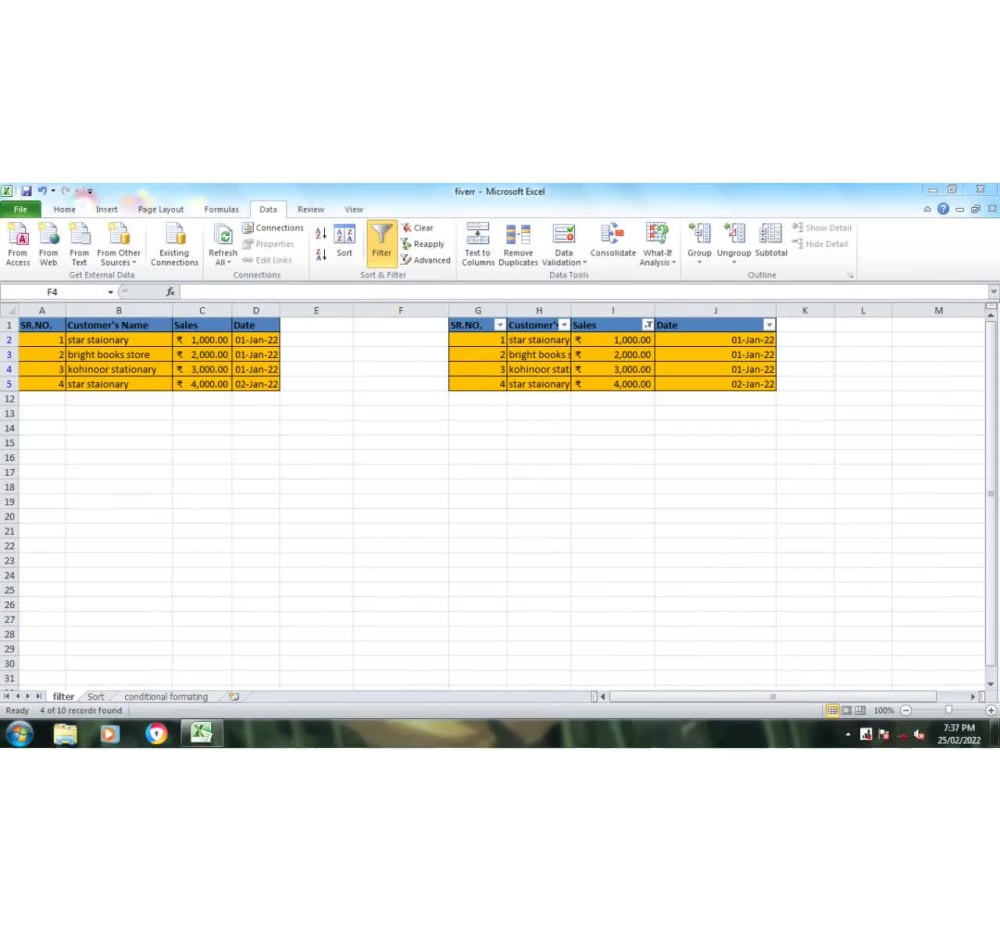 Data Sorting, Filtering, Conditional Formatting in your Excel ... Data Sorting, Filtering, Conditional Formatting in your Excel ...
