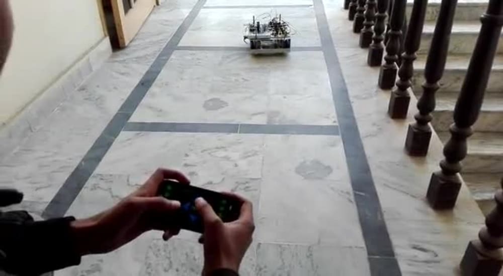 Autonomous and Phone controlled Mobile Robots | Upwork