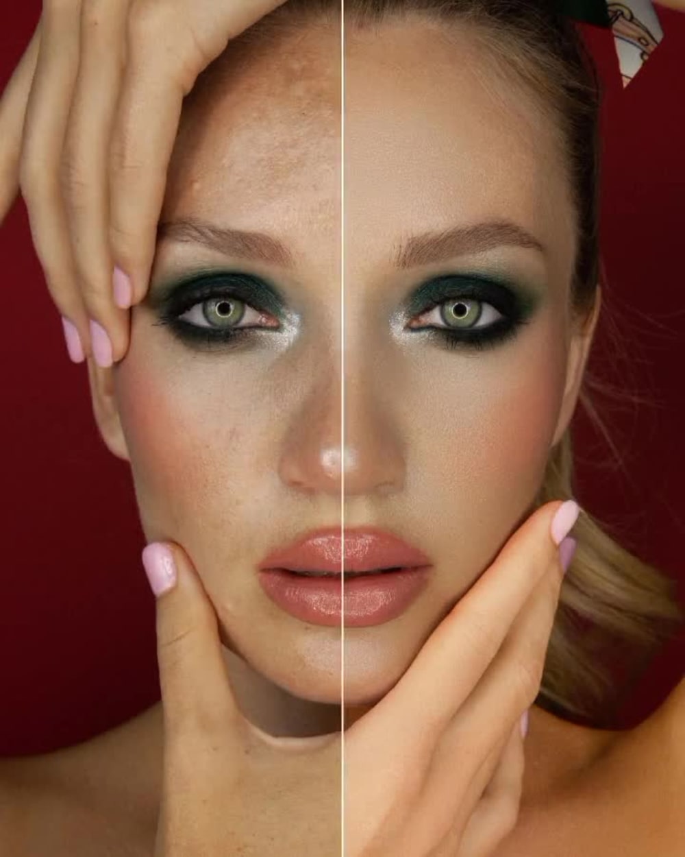 A professional natural portrait retouch. | Upwork