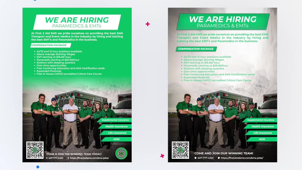 Job hiring fliers, job flyers, digital fliers and corporate flyer ...