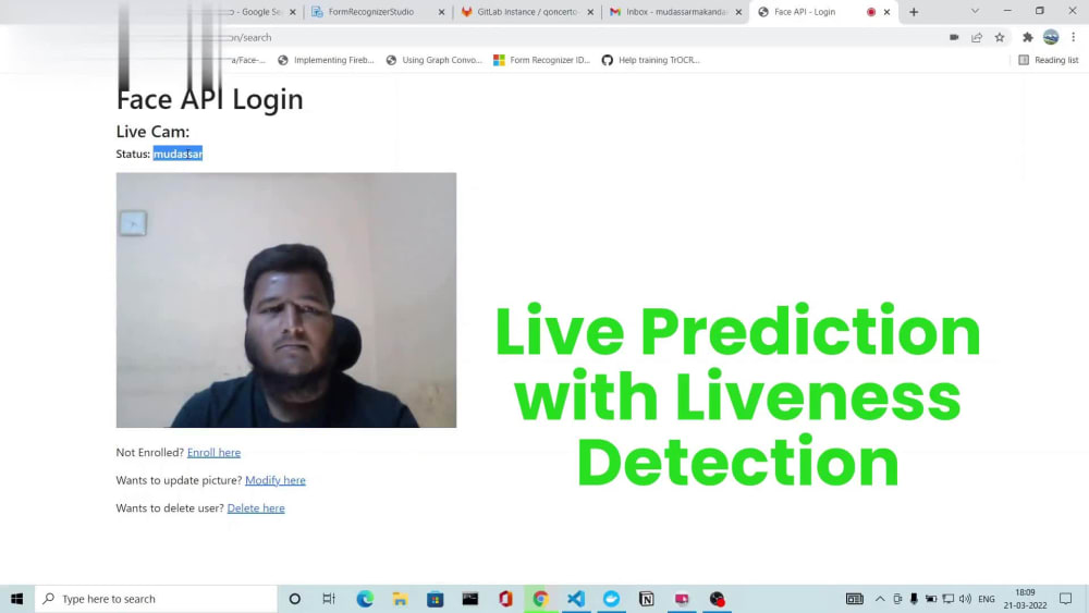 A Robust Face Recognition System With Liveness And Anti Spoof Detection Upwork