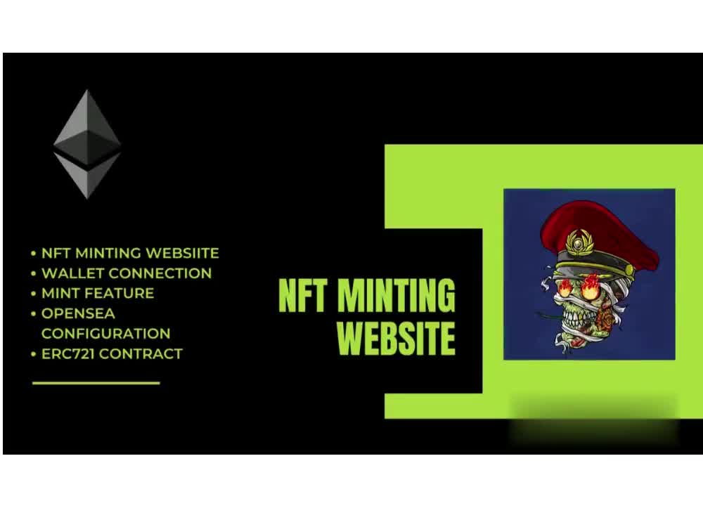 NFT Minting Engine on ERC-721 & 721A Smart contract & Metamask ...