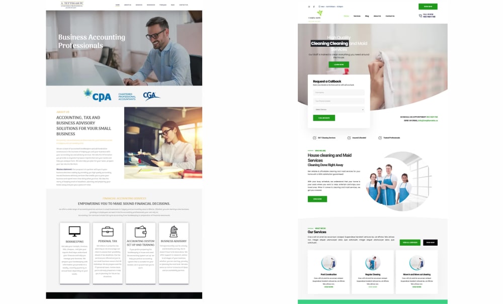 Design a modern and responsive WordPress website or blog | Upwork