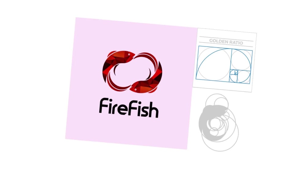 A geometric fibonacci golden ratio logo | Upwork
