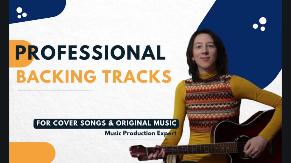 A professional backing track for cover songs or karaoke | Upwork