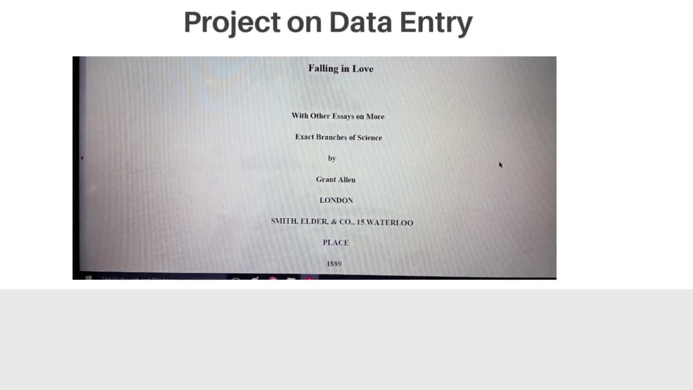 Data entry projects like typing, PDF conversion to Microsoft Word,Excel ...