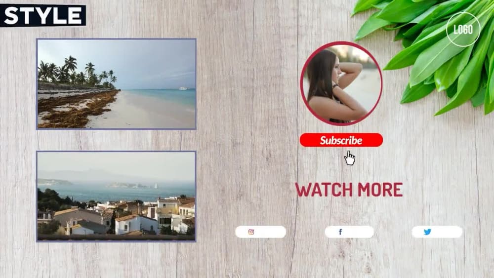 Youtube end screen card or outro animation video | Upwork