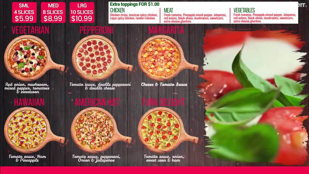 Digital Menu Design for your restaurants or any other business | Upwork