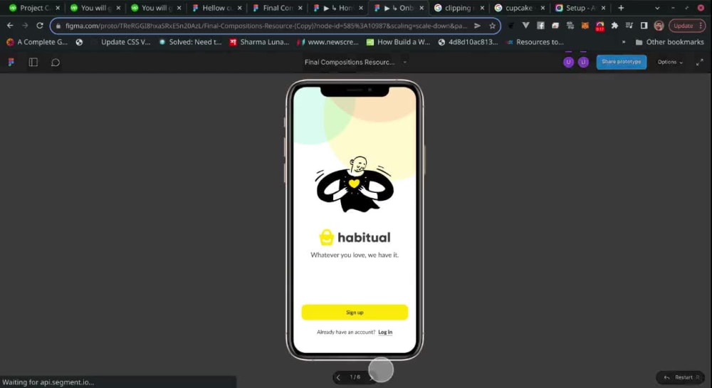 A High Fidelity Prototype of your app designed in Figma | Upwork