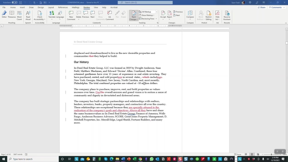 Business plan edits, proofreading and formating | Upwork