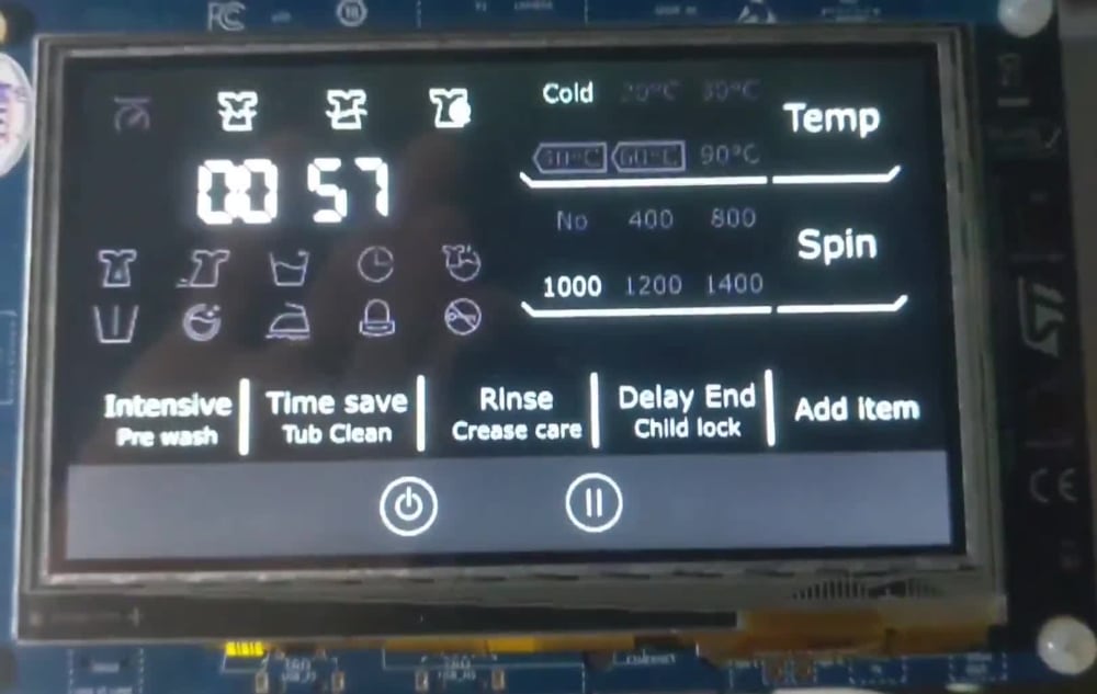 Embedded GUI application using LVGL, TouchGFX, GUIx (Azure RTOS) | Upwork