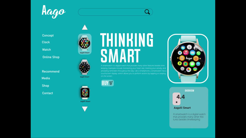 A detailed, fascinating and sleek UI concept for your product. | Upwork