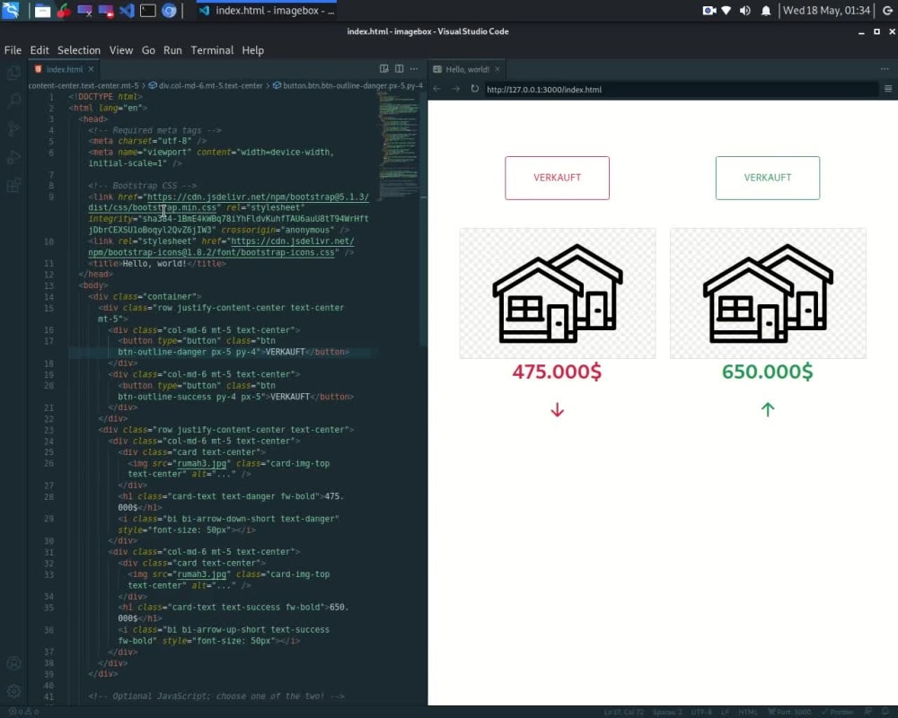 Convert design PSD to HTML | Upwork
