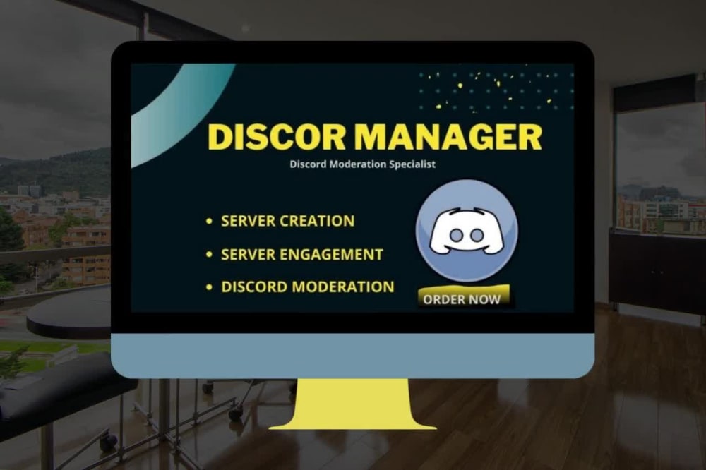 Discord server creation and I'll be your active discord community ...