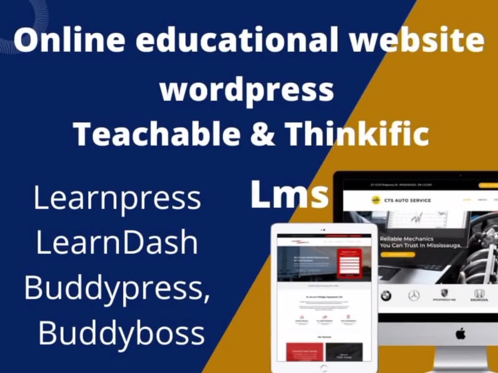 A buddyboss buddypress learndash learnpress design | Upwork