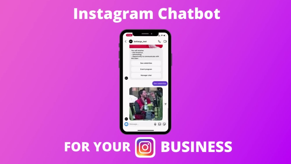 Instagram chatbot for business | Upwork