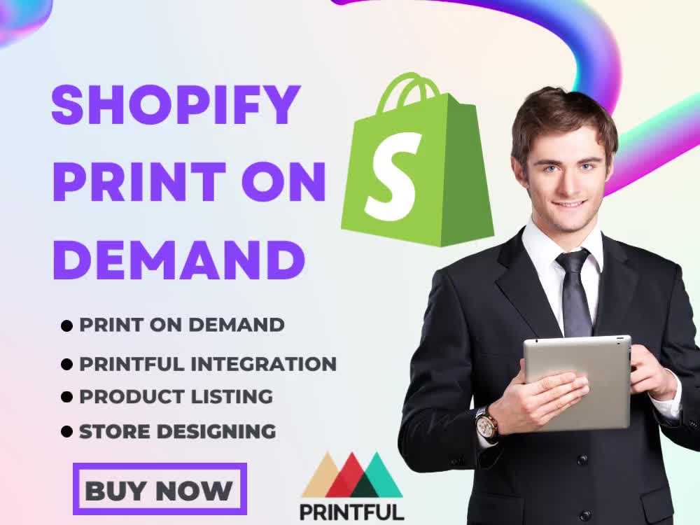 A responsive print on demand Shopify store with printify or printful | Upwork