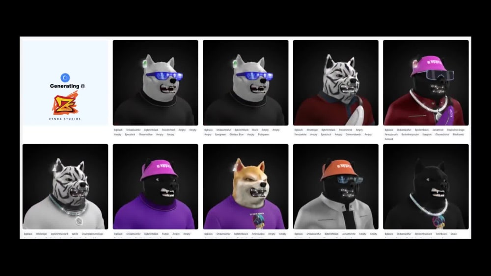 3D NFT Art and and Generate 10,000 collection | Upwork