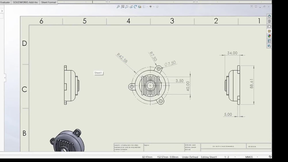 An awesome technical drawing & product guide | Upwork