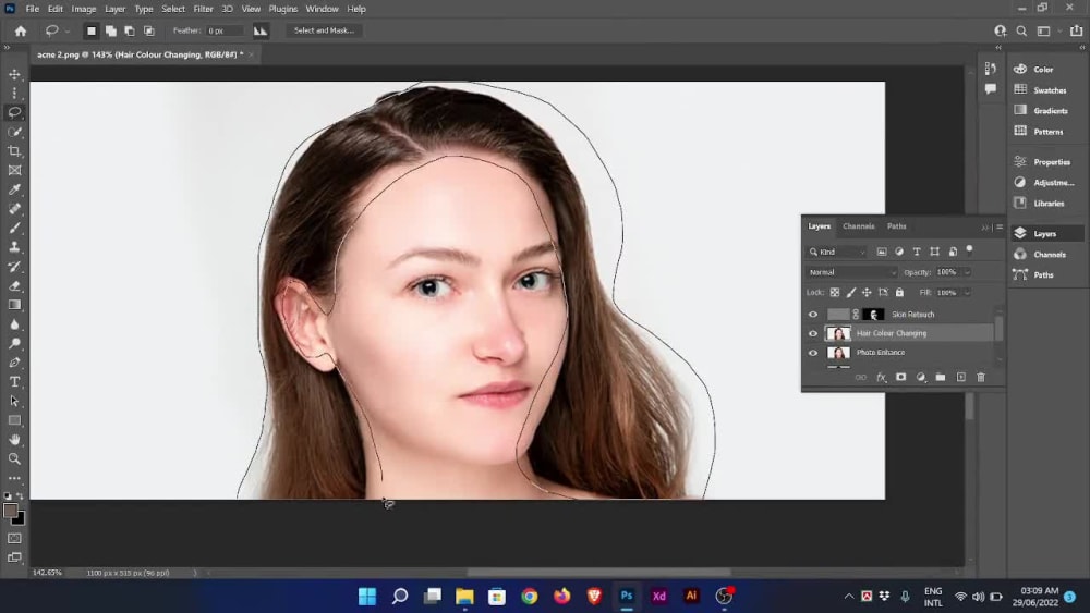 Skin retouch and many more | Upwork