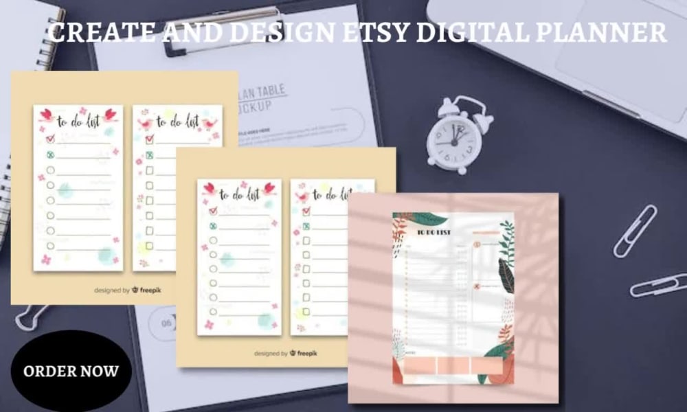 Etsy Digital product design, Etsy printable planners and Wall Arts ...