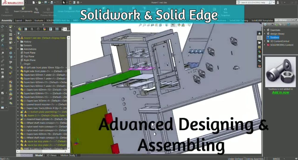 A better SolidWorks design for your project | Upwork