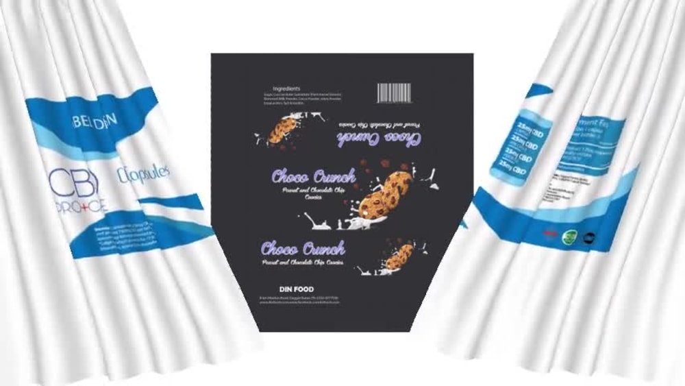 A pixel perfect box packaging design with-die-cut | Upwork