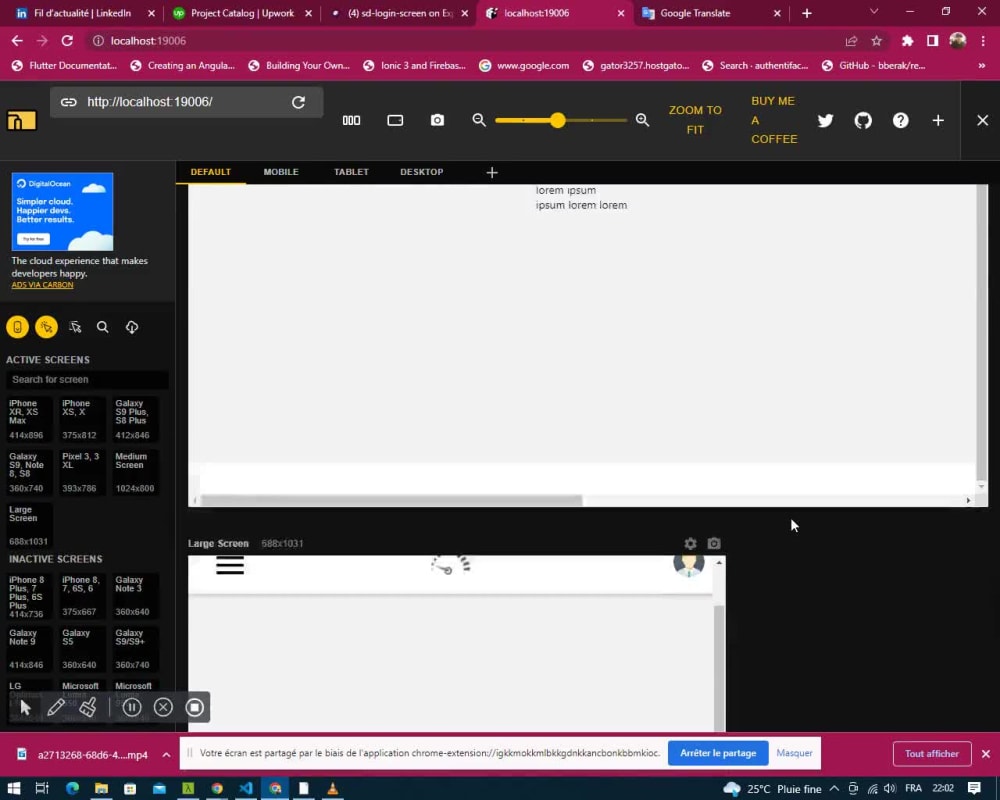 An amazing hamburger menu in react native | Upwork