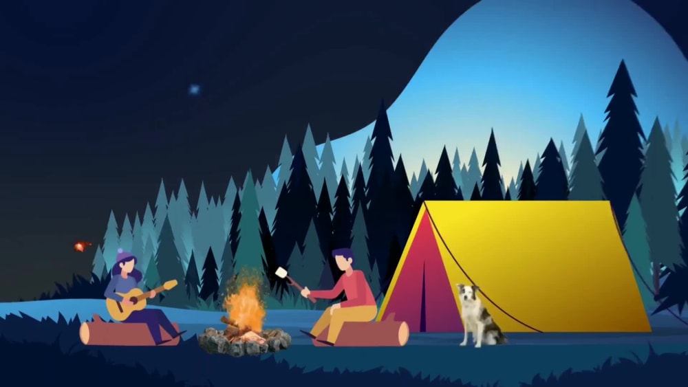 2D animated Scenes and GIFs | Upwork