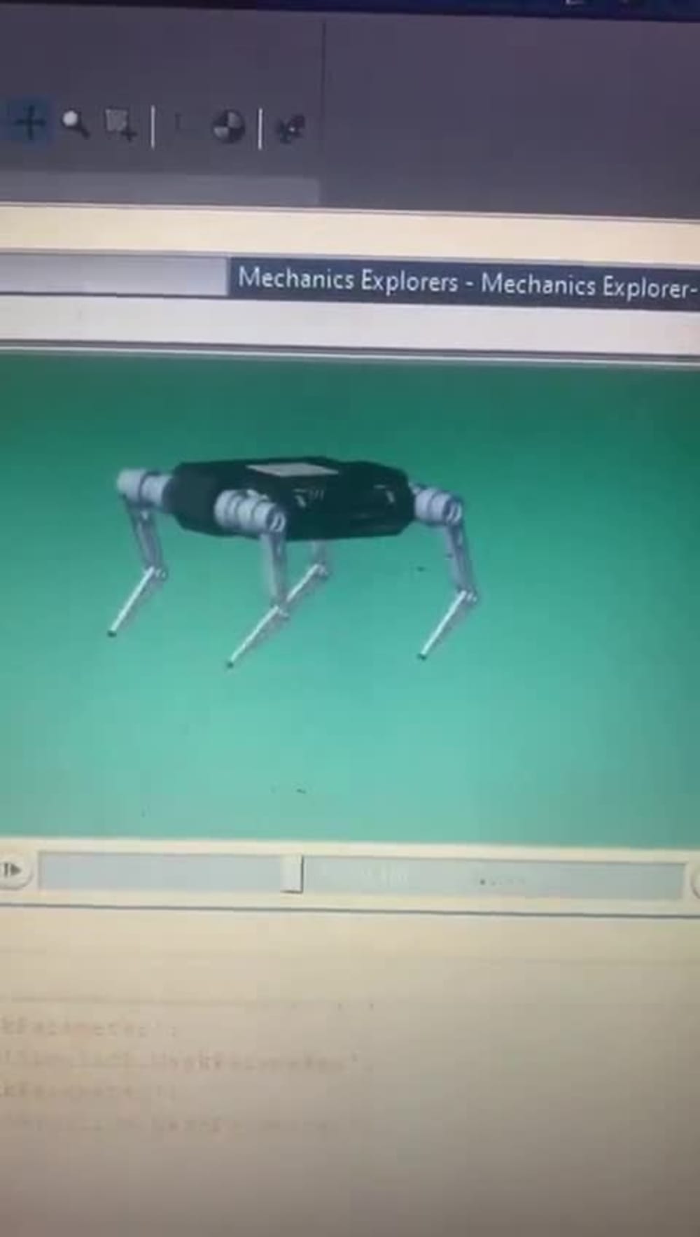 A Quadruped Robot CAD Design simulated on MATLAB | Upwork