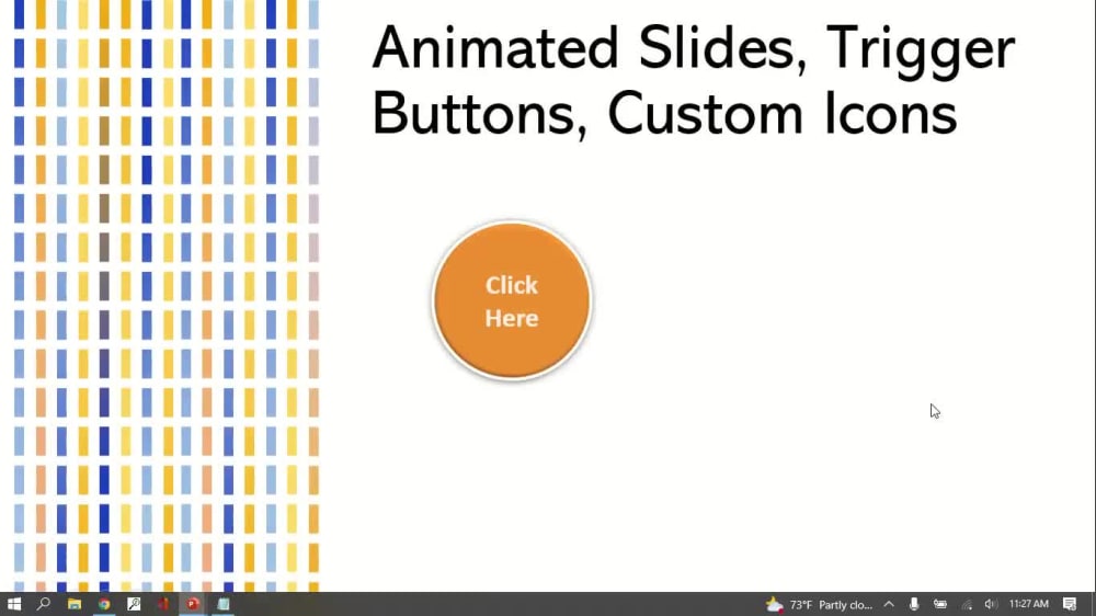 Powerpoint / Google Slides Presentation with Animations, Custom ...