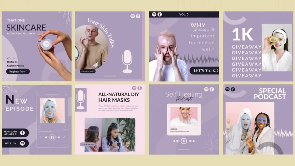 Amazing social media post canva templates designs. | Upwork