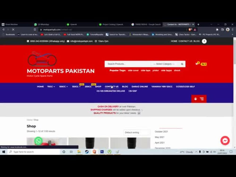 An eye catching fully functional WordPress Ecommerce Website | Upwork