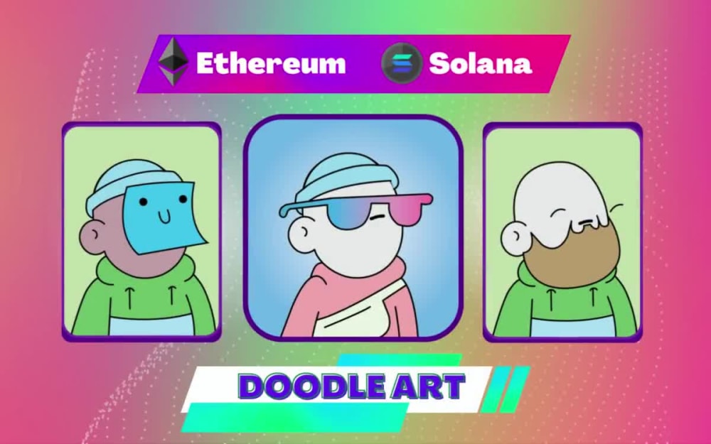 A cute doodle nft art collection up to 10k | Upwork