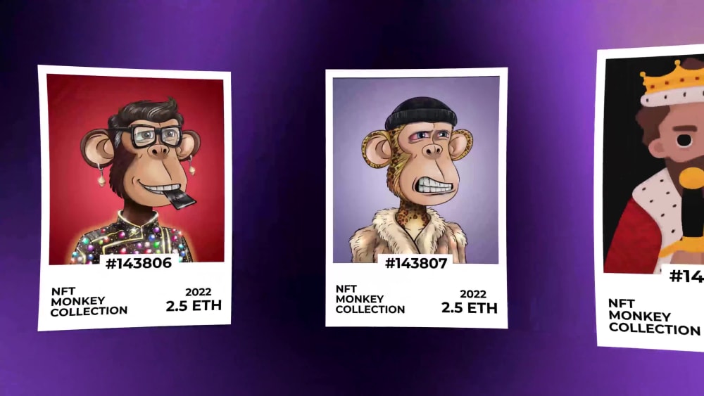 Crypto nft intro, nft promo video ad and nft video ad | Upwork