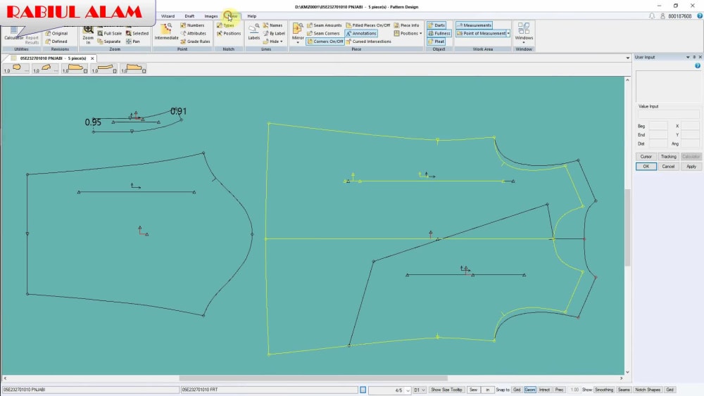 The fastest pattern maker, pattern grader, pattern correction | Upwork