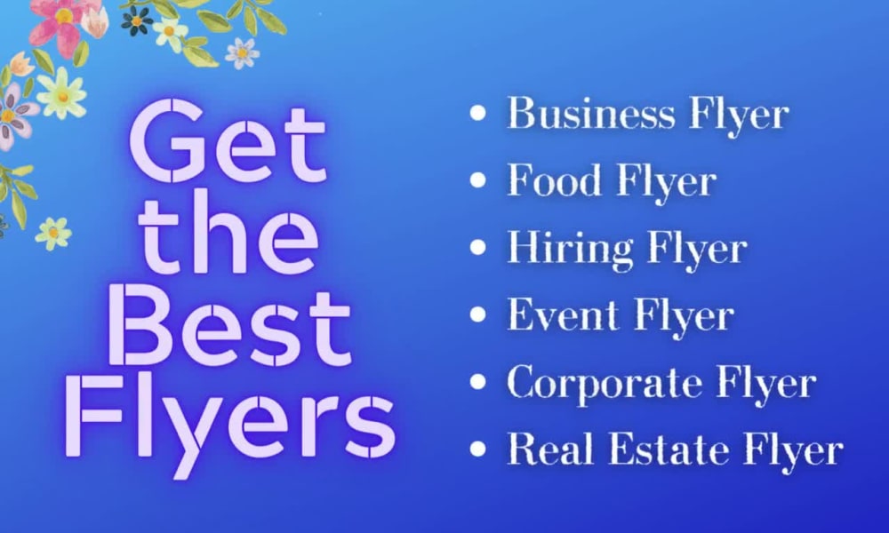 Appealing and creative flyer designs. | Upwork