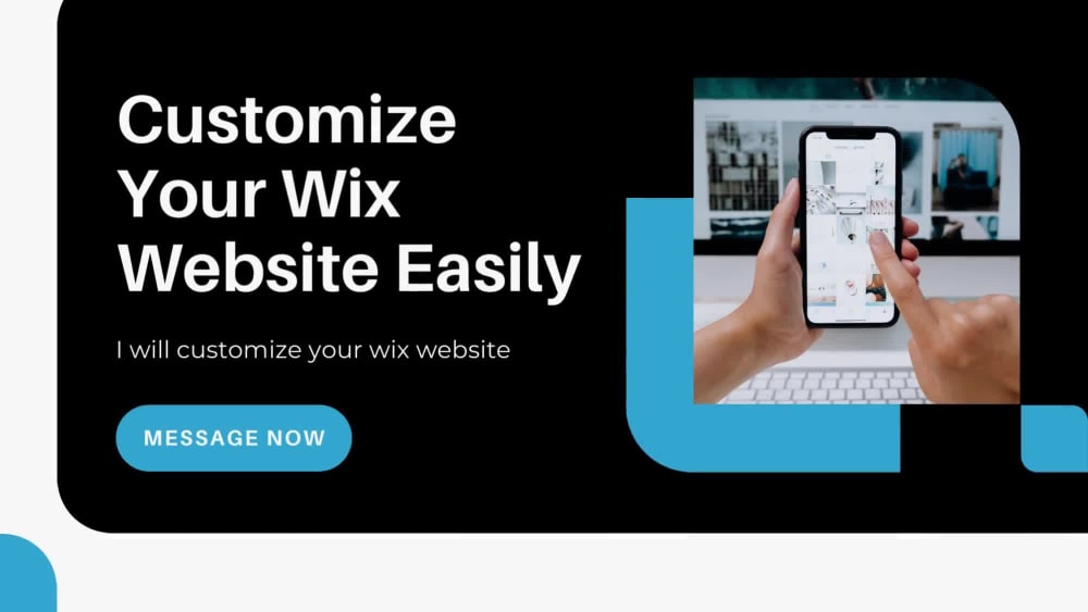 A highly responsive Wix website, Wix landing page, Wix customization ...