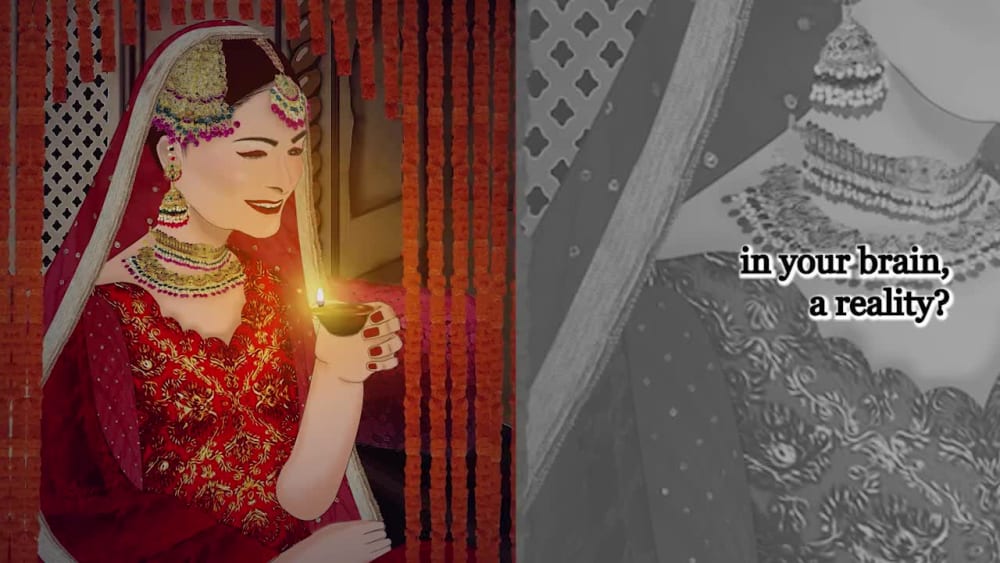 An ANIMATION made from an illustration or a 2d image (parallax effect ...