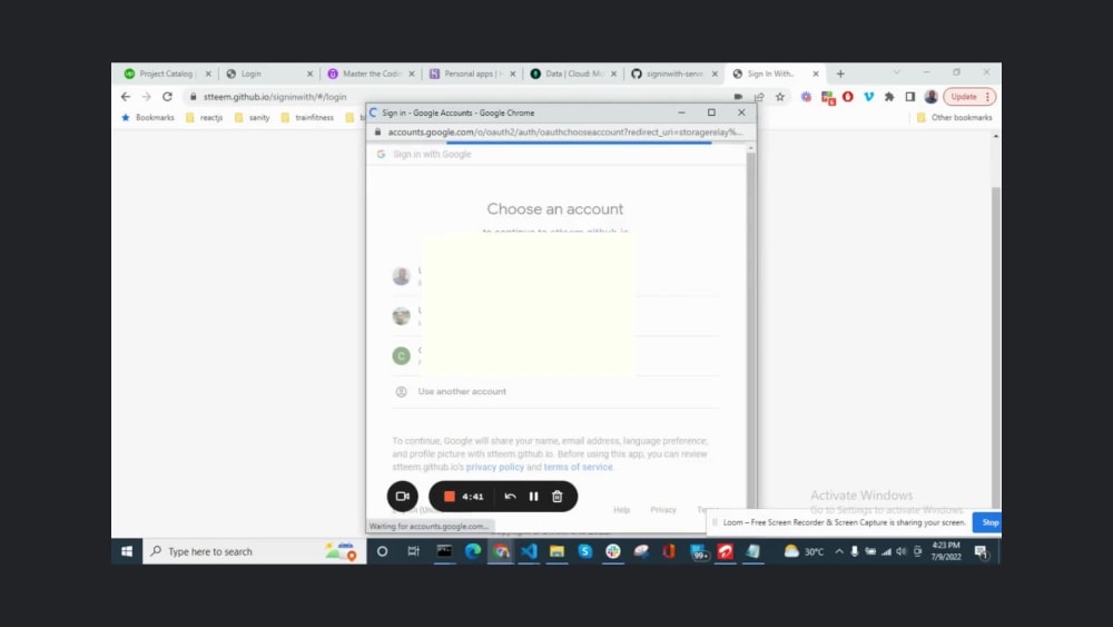 Google sign-up and sign-in using React.js and Node.js/Express.js | Upwork