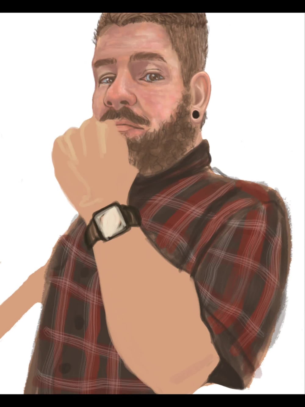 A colorful portrait for your profile pictures | Upwork