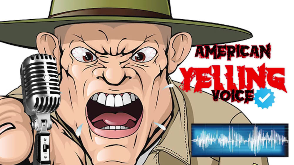Angry yelling American voice | Upwork