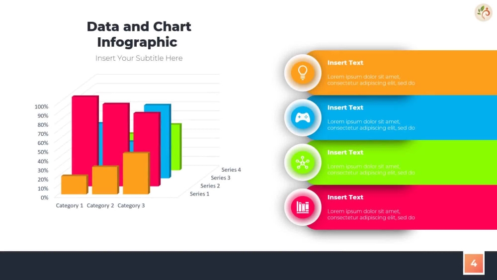 An editable data chart & infographics in PowerPoint for your next Pitch ...