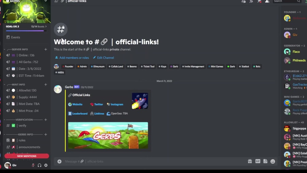 Customized NFT Crypto Discord Server professionally | Upwork