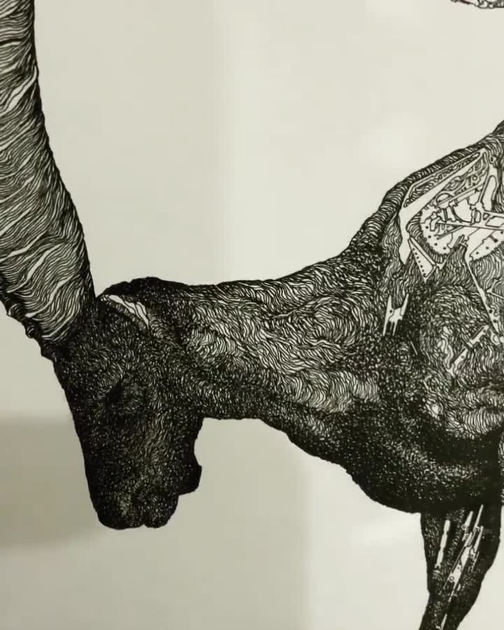 A drawing of your Spirit Animal in my unique pen-and-ink drawing style ...