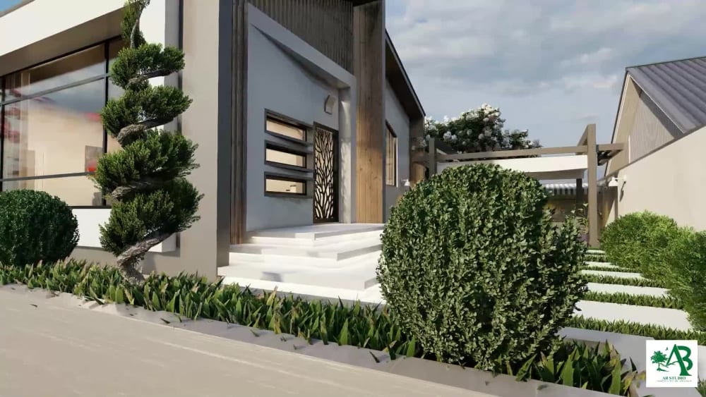 Modern and very functional landscape design for your home, hotel or ...