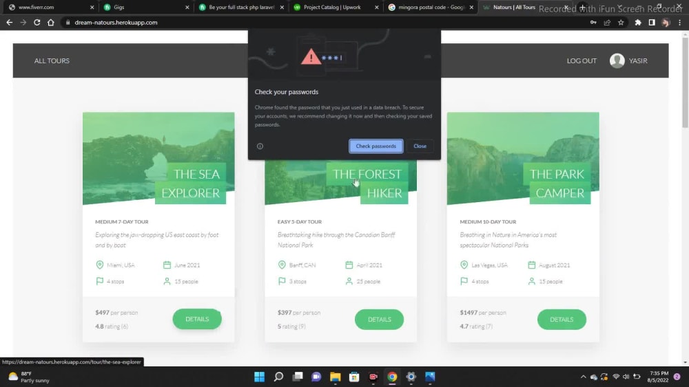 Your Full Stack Php Laravel Websites Upwork
