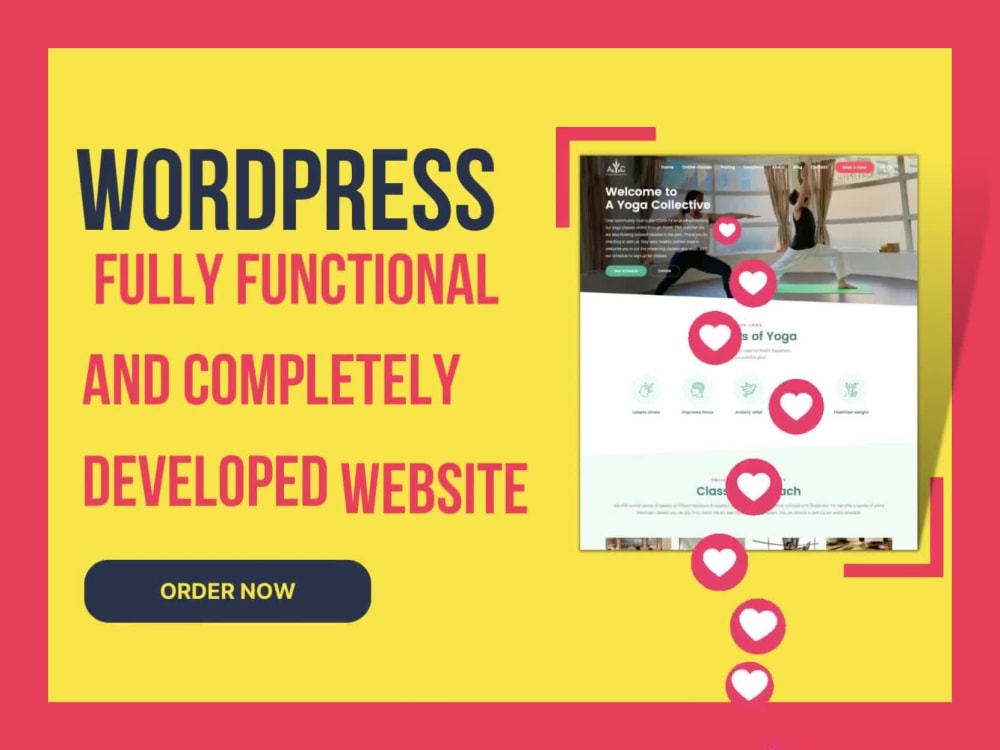 A modern and mobile friendly WordPress website by a professional developer | Upwork